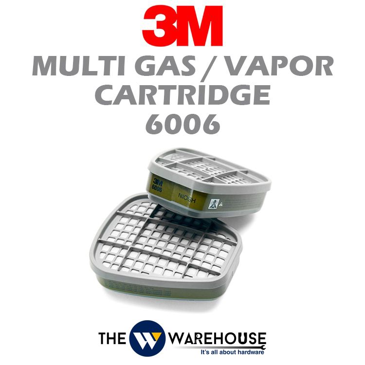 3M Multi Gas / Vapor Cartridge 6006 Malaysia - TheWwarehouse