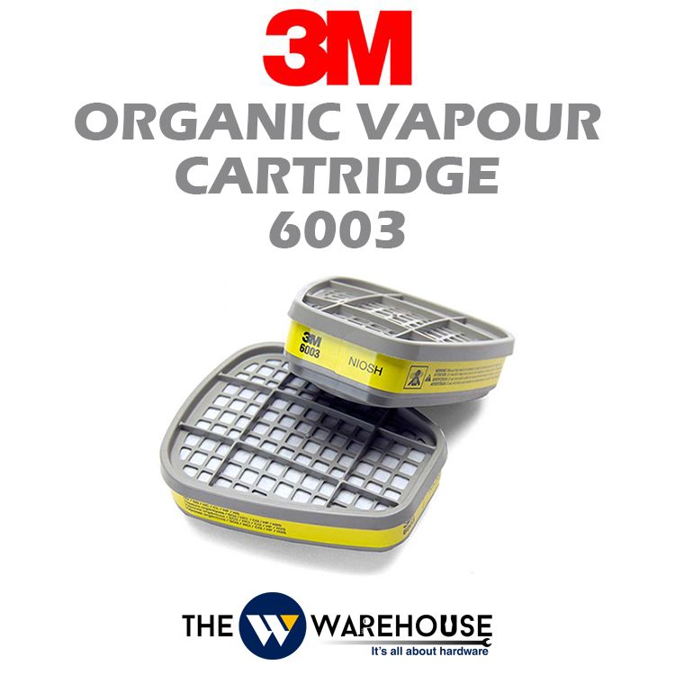 3M Organic Vapour Cartridge 6003 Malaysia - TheWwarehouse