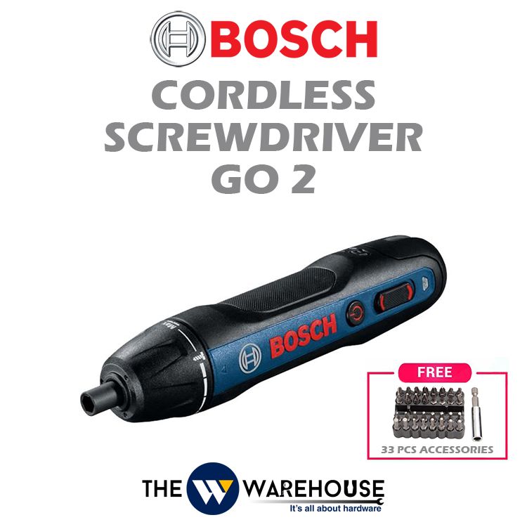 Bosch Cordless Screwdriver Go 2 Malaysia - TheWwarehouse
