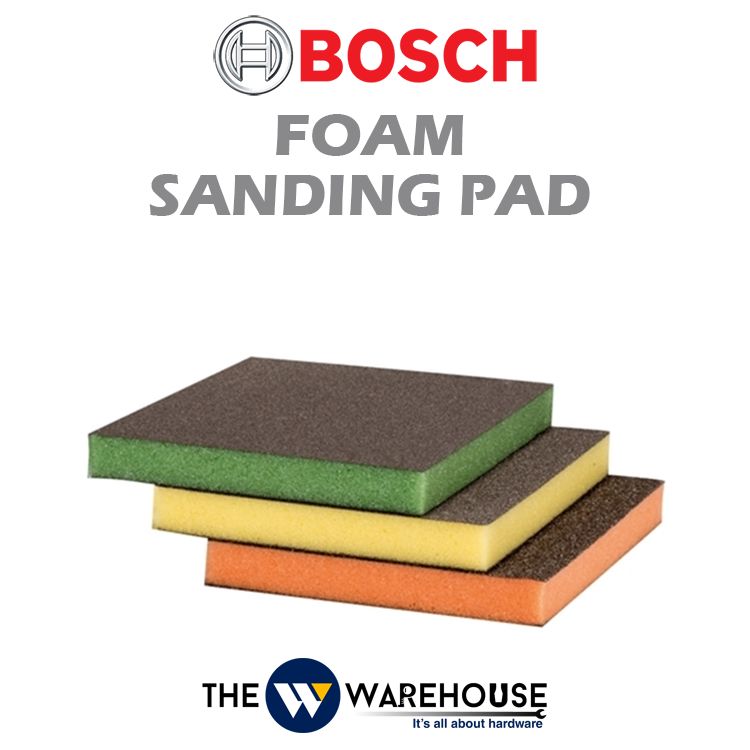 Bosch Foam Sanding Pad Malaysia - TheWwarehouse